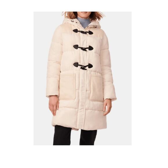Bernardo | Jackets & Coats | New Bernardo Eco Plume Combo Fabric Toggle ...